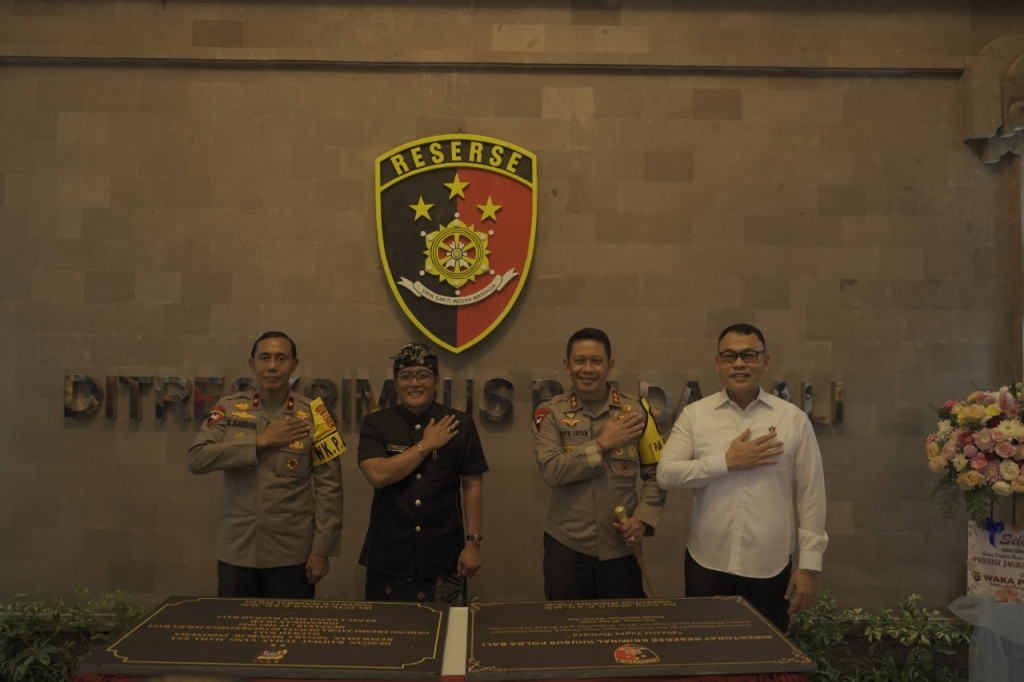 Dihibahkan Bupati Badung, Gedung Ditreskrimsus Polda Bali Diresmikan ...