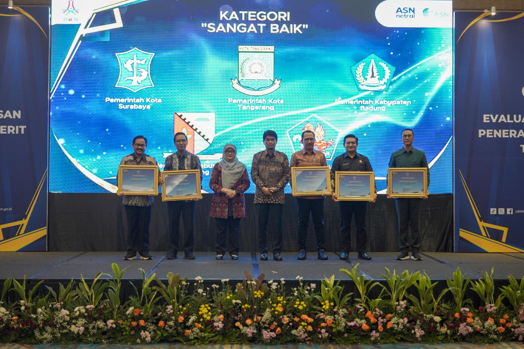 Penghargaan Kategori Penerapan Sistem Merit ASN Tahun 2024 | Kab Badung