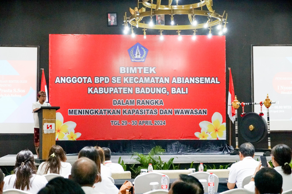 Bimtek Peningkatan Kapasitas BPD Kecamatan Abiansemal | Kab Badung