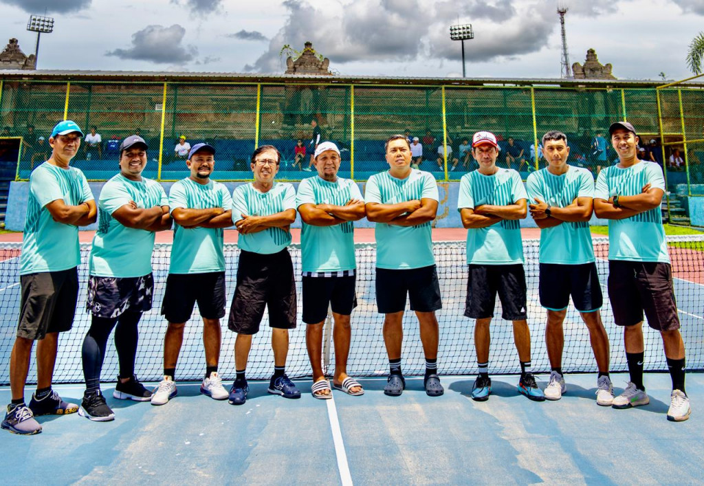 Keris Badung Lolos 8 Besar Turnamen Tenis Beregu se-Bali HUT Rumah ...