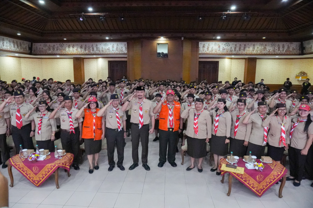 Kwarcab Badung Resmi Tutup Karya Bakti Pramuka Hari Raya Nyepi dan Idul ...